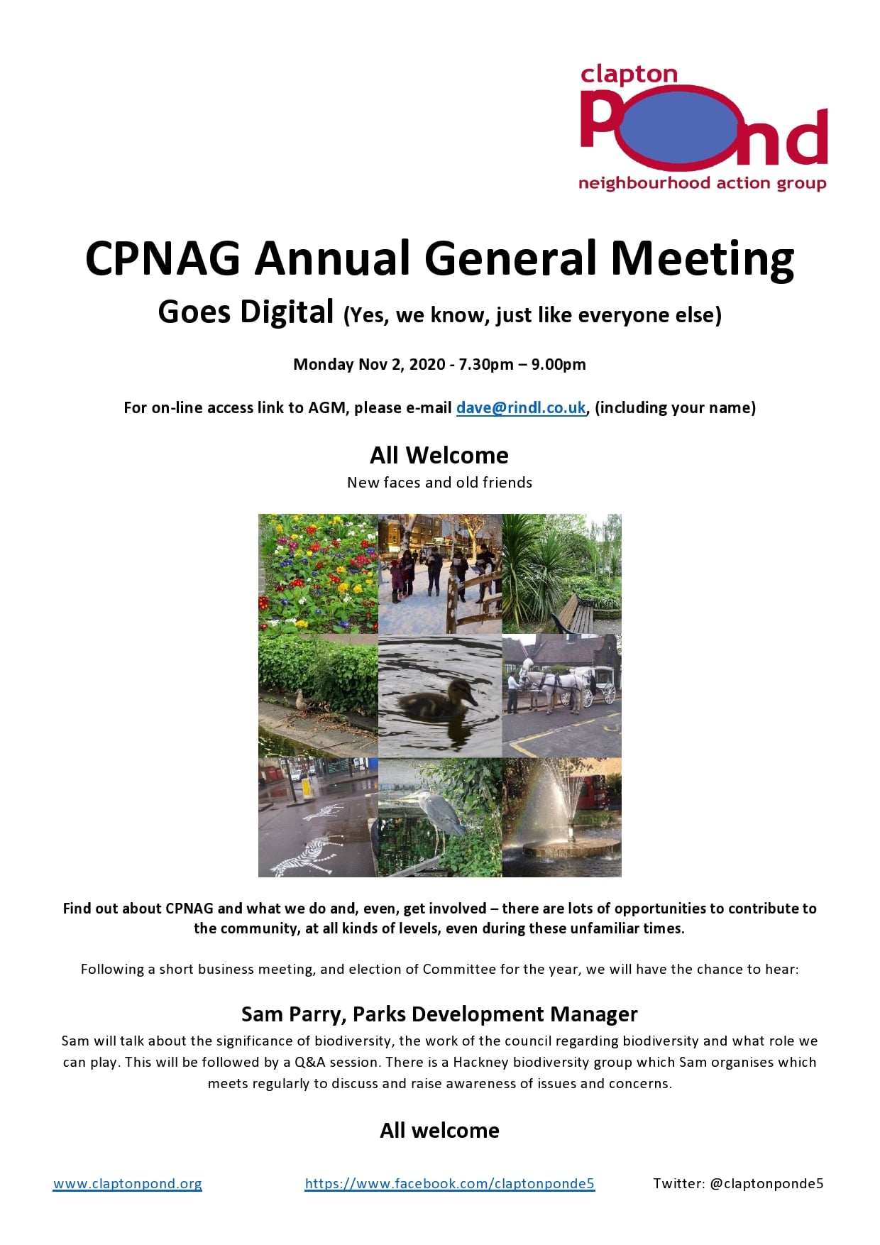 AGM – The countdown continues… just 2 days to go – The Clapton Pond ...