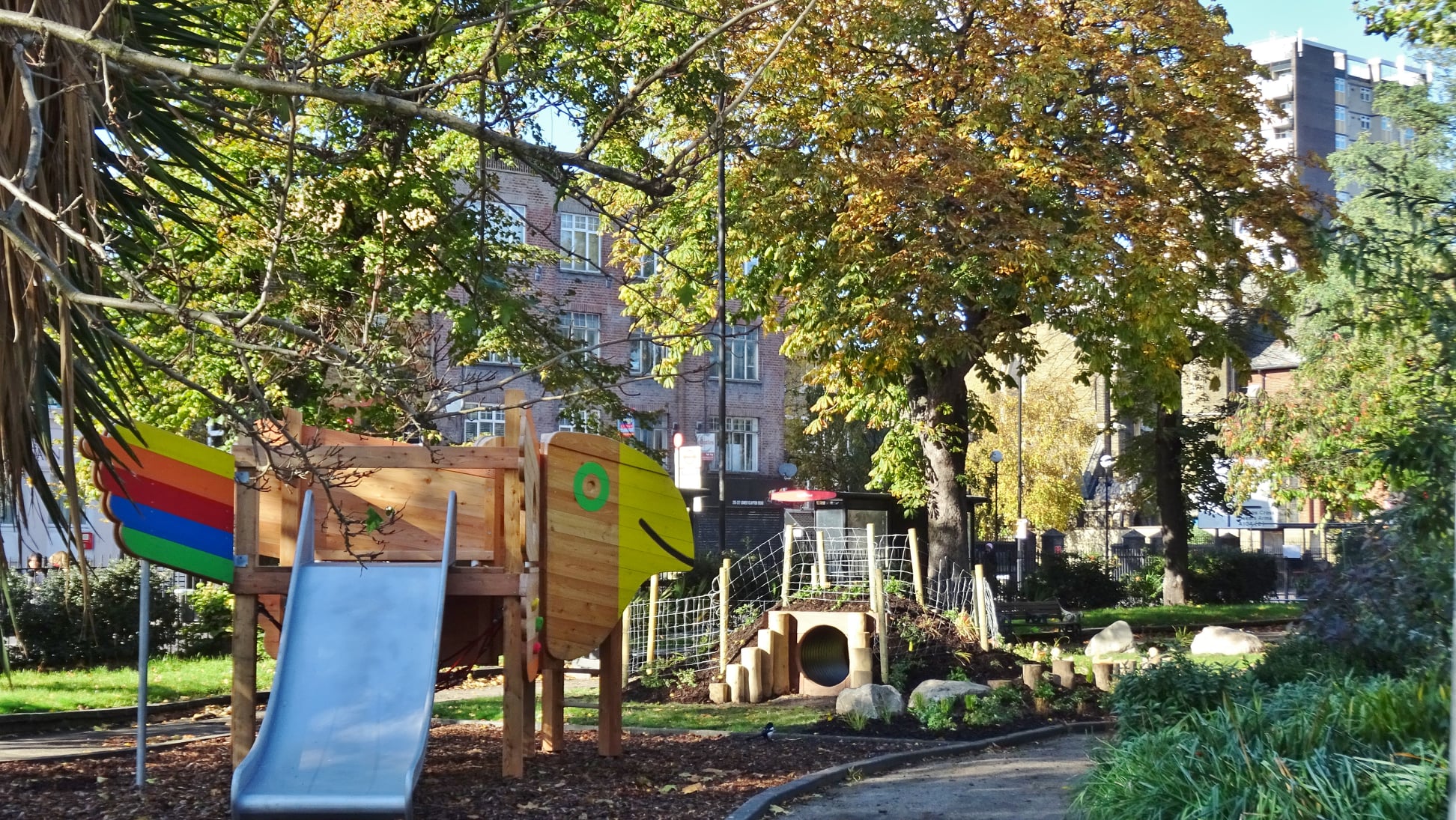 Clapton-Pond-New-Play-Area-Slide – The Clapton Pond Neighbourhood ...