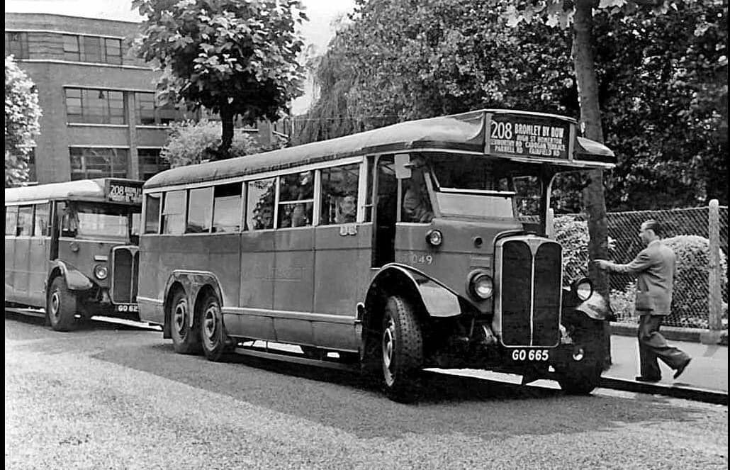 Two 208 Buses – The Clapton Pond Neighbourhood Action Group